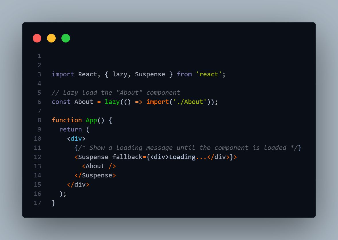 Desmond Nzubechukwu on LinkedIn: #react #javascript #codesplitting # ... Desmond Nzubechukwu on LinkedIn: #react #javascript #codesplitting # ...