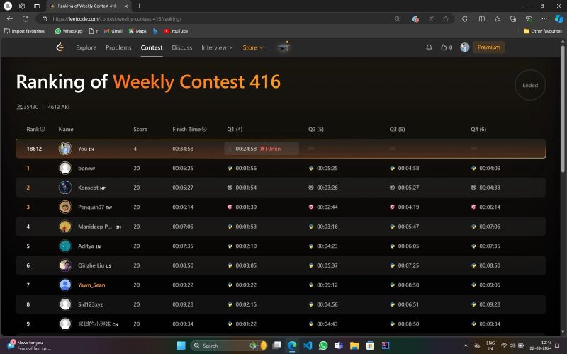 Aman Kumar on LinkedIn: 💡 Progress Through Practice: LeetCode Weekly ... Aman Kumar on LinkedIn: 💡 Progress Through Practice: LeetCode Weekly ...