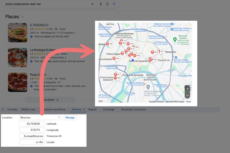 Local SEO Tip: You can use DevTools Local SEO Tip: You can use DevTools