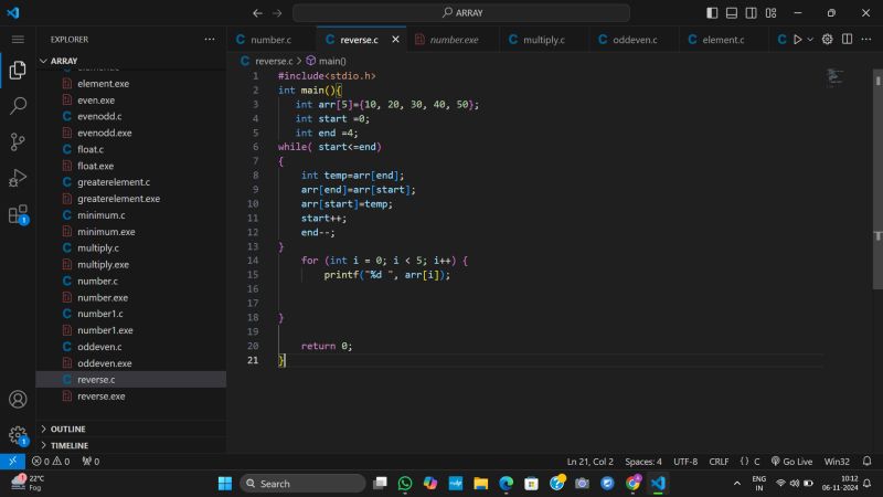 Ayushi kumari on LinkedIn: #cprogramming #learningtocode #arrays # ... Ayushi kumari on LinkedIn: #cprogramming #learningtocode #arrays # ...