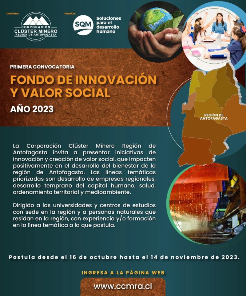 Corporación Clúster Minero Región de Antofagasta en LinkedIn: # ... Corporación Clúster Minero Región de Antofagasta en LinkedIn: # ...