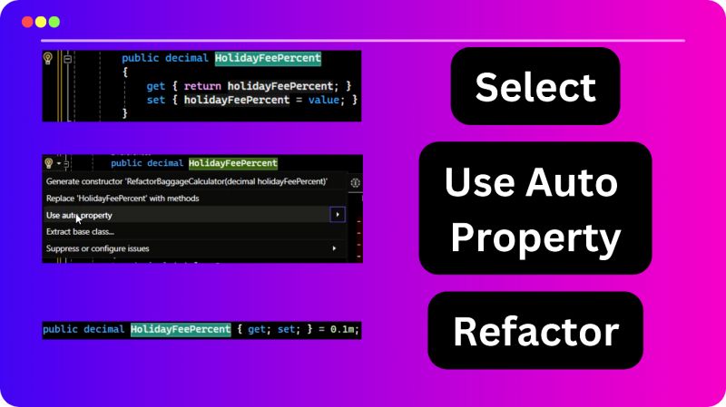 Abdur Rahman on LinkedIn: #refactoring #csharp #dotnet #developertools Abdur Rahman on LinkedIn: #refactoring #csharp #dotnet #developertools