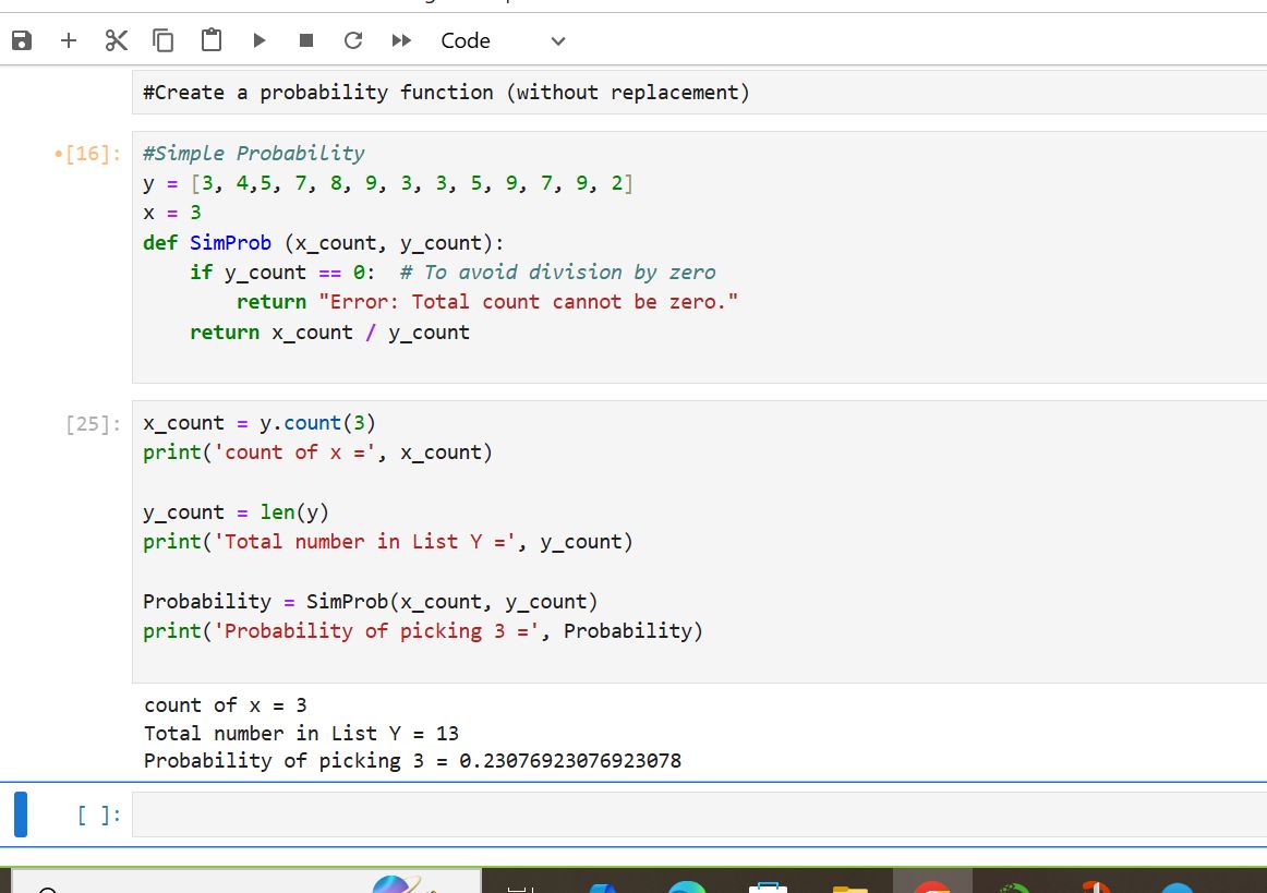 #python #pythonfunctions #probability #dataanalysis #africaagility ... #python #pythonfunctions #probability #dataanalysis #africaagility ...