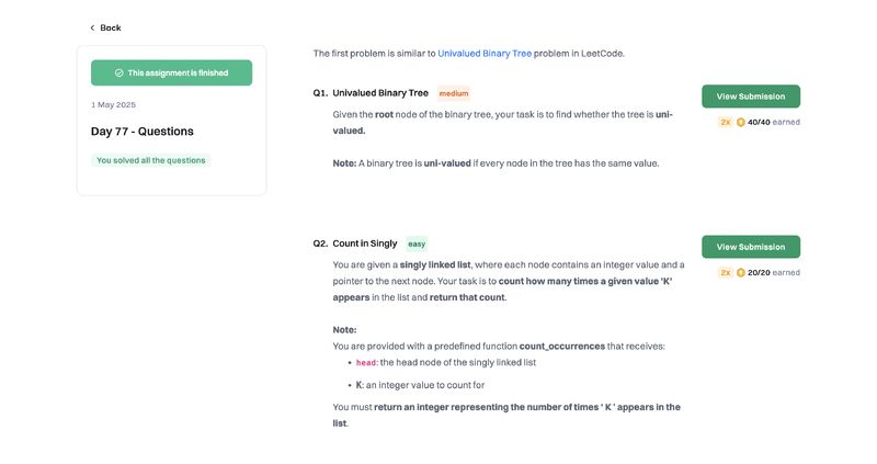 #100daysofcode #leetcode #day77 #problemsolving #codeeveryday # ... #100daysofcode #leetcode #day77 #problemsolving #codeeveryday # ...