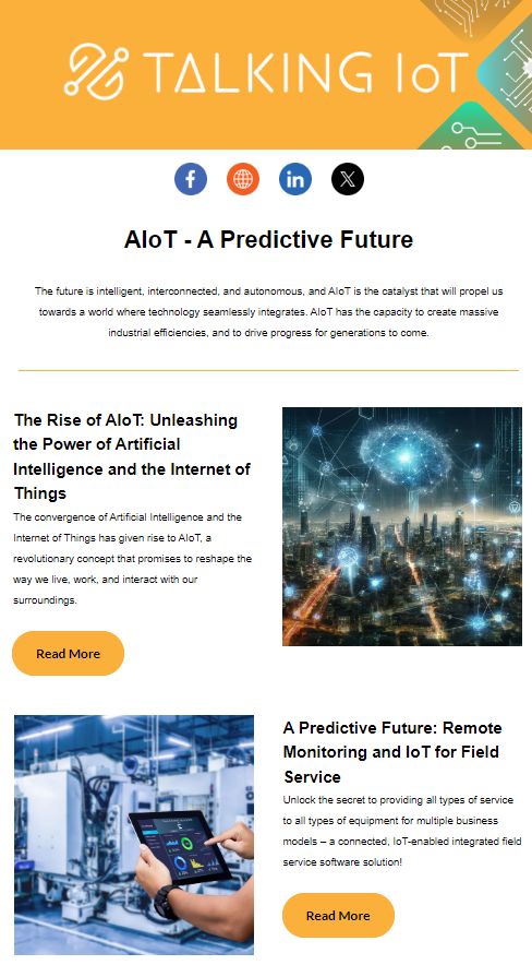 Talking IoT on LinkedIn: #talkingiot #aiot #iot #connectivity Talking IoT on LinkedIn: #talkingiot #aiot #iot #connectivity