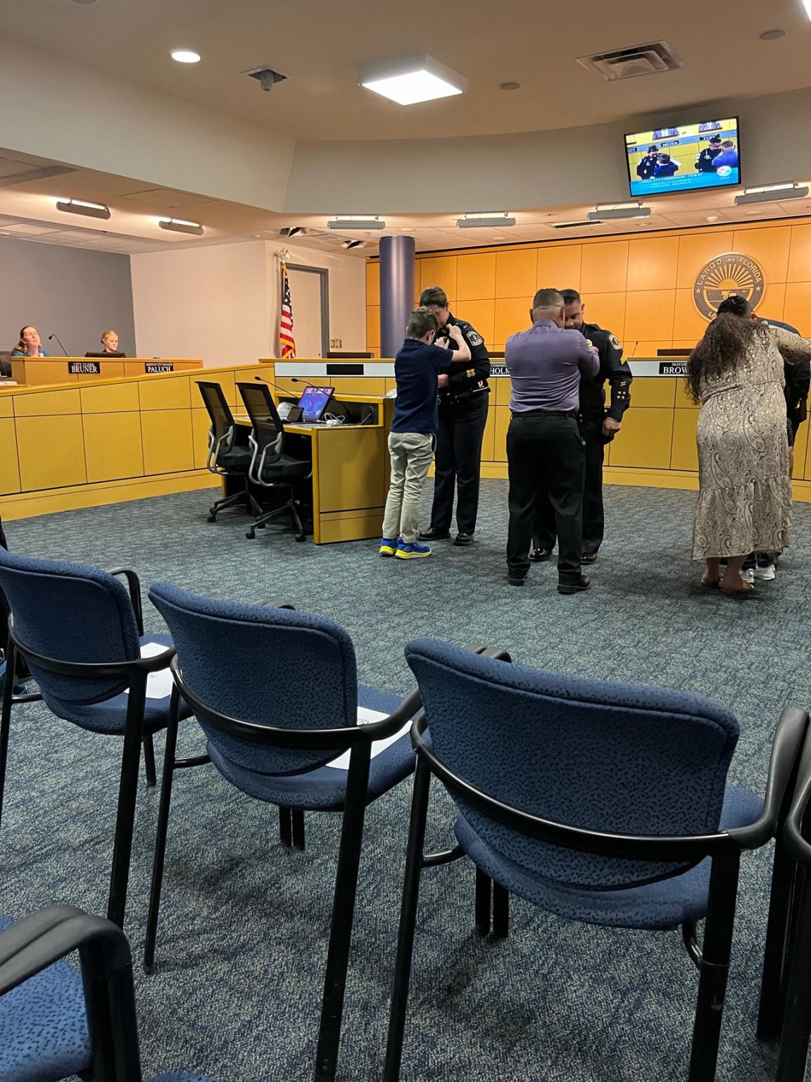 Amanda Misner on LinkedIn: Having my son pin my badge on at my ... Amanda Misner on LinkedIn: Having my son pin my badge on at my ...