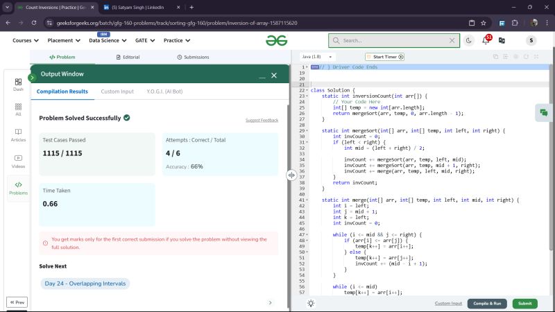 #gfg160 #gfg160 #geekstreak2025 #dsa #codingchallenge #100daysofcode ... #gfg160 #gfg160 #geekstreak2025 #dsa #codingchallenge #100daysofcode ...