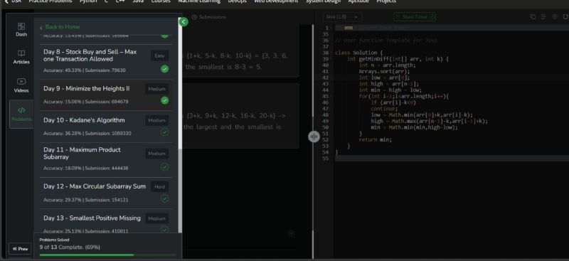 #geekstreak2025 #gfg160 #100daysofcode #dsa #java #codingjourney | VENU ... #geekstreak2025 #gfg160 #100daysofcode #dsa #java #codingjourney | VENU ...