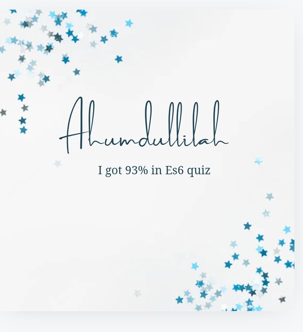 #es6 #javascript #continuouslearning #achievement #gratitude #smit ... #es6 #javascript #continuouslearning #achievement #gratitude #smit ...