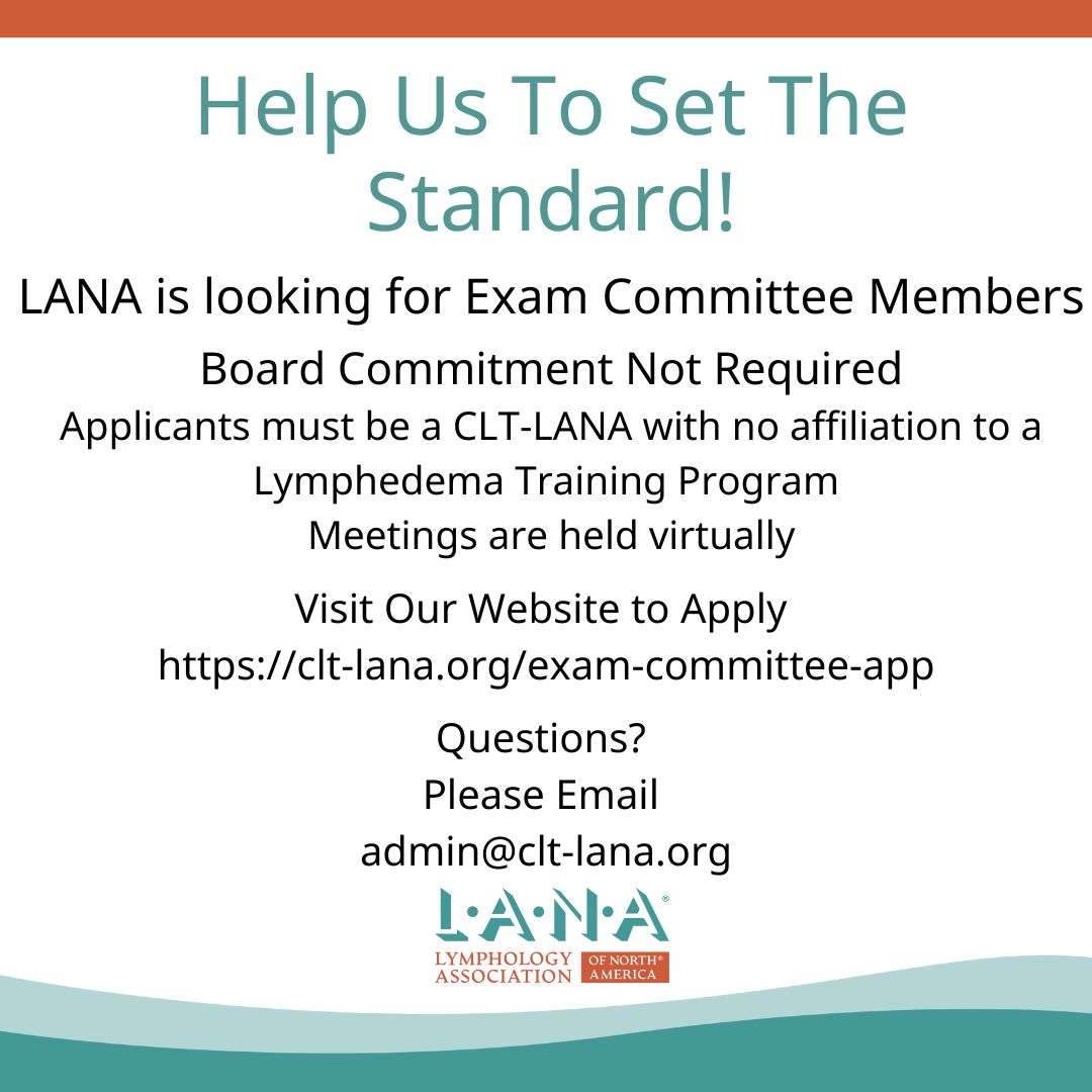 Apply here https://lnkd.in/e8ktAYWx | LANA-Lymphology Association of ... Apply here https://lnkd.in/e8ktAYWx | LANA-Lymphology Association of ...