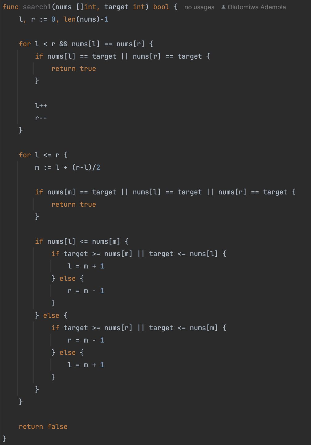 Olutomiwa Ademola on LinkedIn: #leetcode #golang Olutomiwa Ademola on LinkedIn: #leetcode #golang