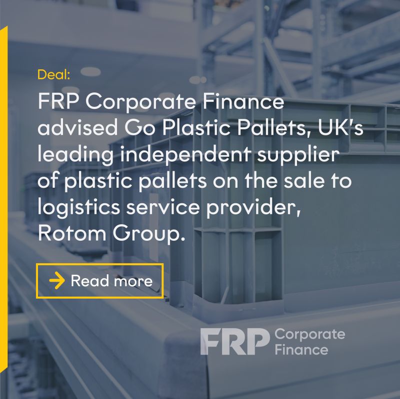Go Plastic Pallets - FRP Advisory | FRP Corporate Finance Go Plastic Pallets - FRP Advisory | FRP Corporate Finance