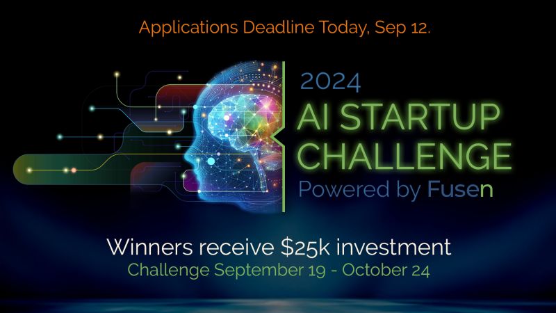 Apply for the 2024 AI Startup Challenge by Fusen World | Jennifer ... Apply for the 2024 AI Startup Challenge by Fusen World | Jennifer ...