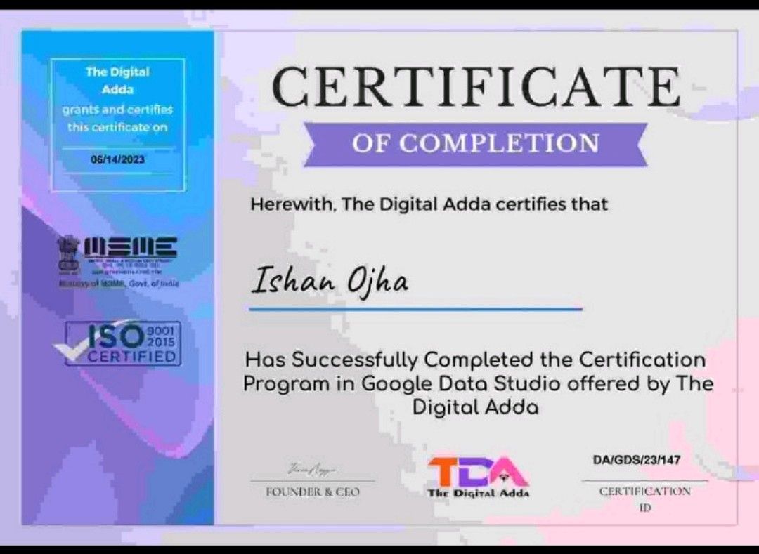 Ishan Ojha on LinkedIn: #google #googledataanalytics #digital #data # ... Ishan Ojha on LinkedIn: #google #googledataanalytics #digital #data # ...