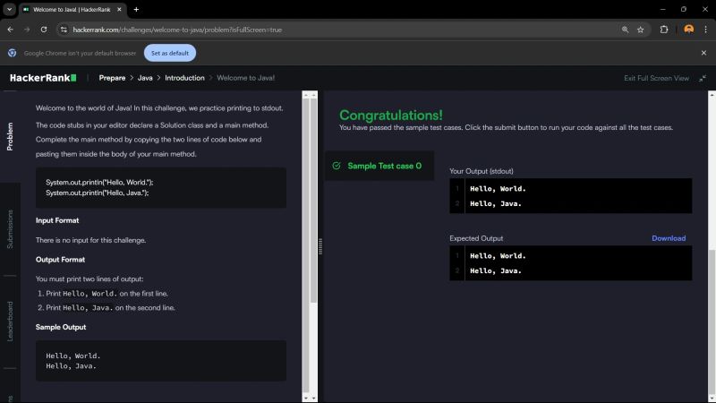 Nandha Kumar S on LinkedIn: #java #hackerrank #problemsolving ... Nandha Kumar S on LinkedIn: #java #hackerrank #problemsolving ...