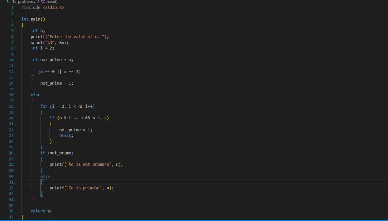 Hardik Khanduja on LinkedIn: #programming #cprogramming #primenumbers # ... Hardik Khanduja on LinkedIn: #programming #cprogramming #primenumbers # ...