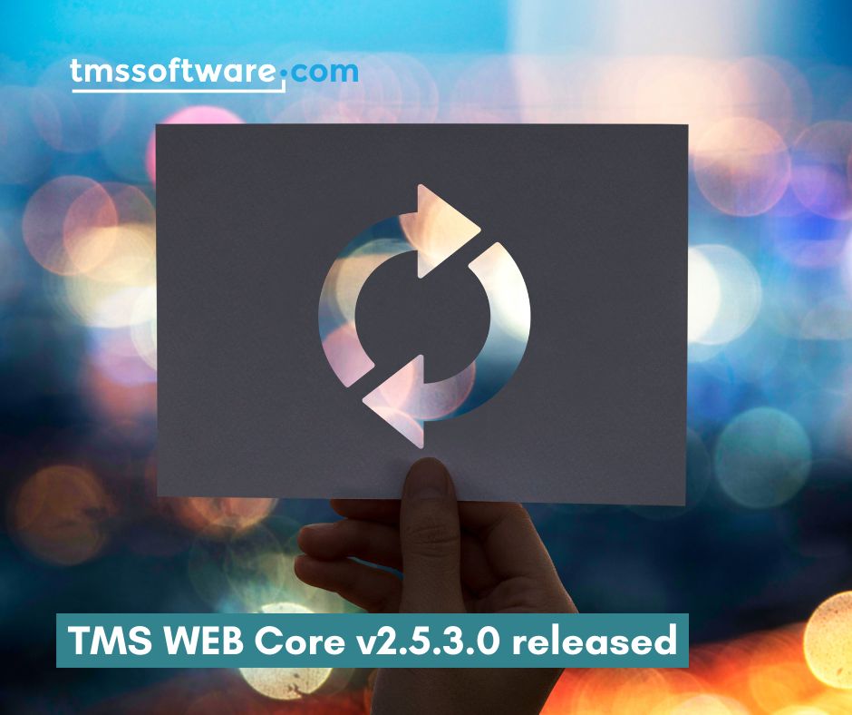 tmssoftware.com on LinkedIn: TMS WEB Core v2.5.3.0 is here! 🌟 🆕 ... tmssoftware.com on LinkedIn: TMS WEB Core v2.5.3.0 is here! 🌟 🆕 ...