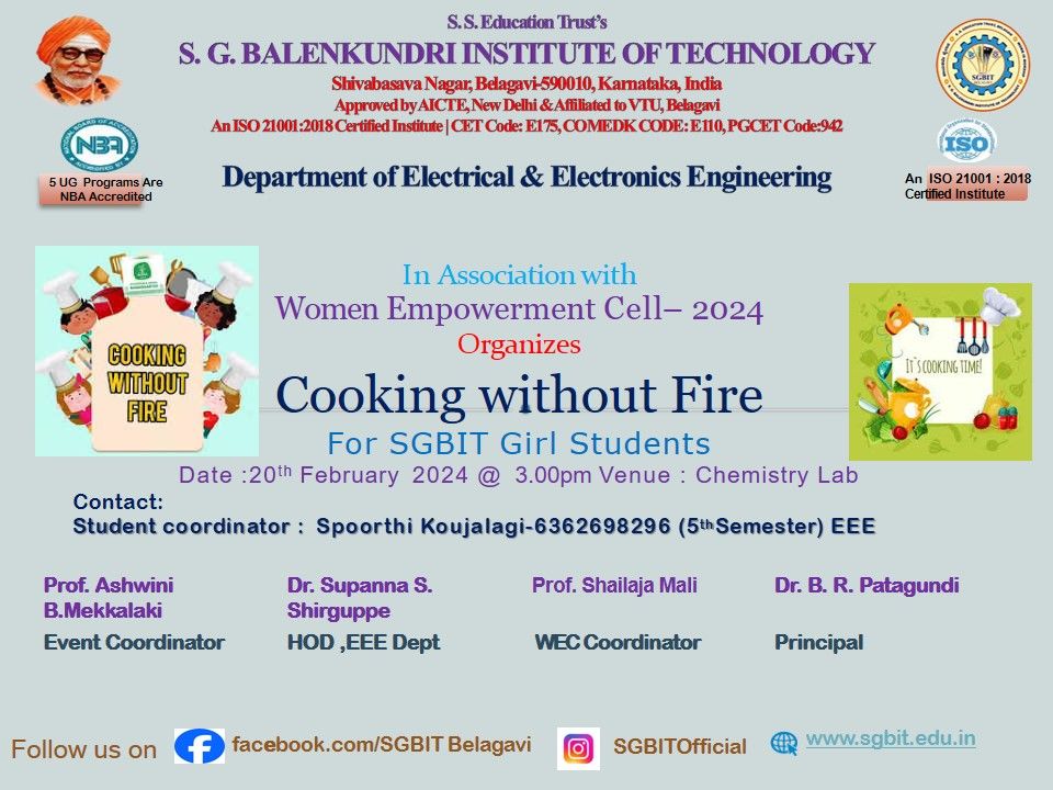 Dept. of EEE in association with Women Empowerment Cell is organizing ... Dept. of EEE in association with Women Empowerment Cell is organizing ...