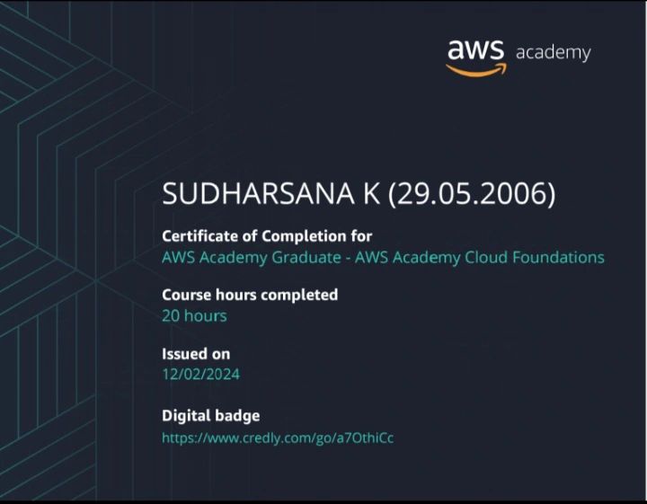 Sudharsana Karthikeyan on LinkedIn: 🔹 Excited to share that I have ... Sudharsana Karthikeyan on LinkedIn: 🔹 Excited to share that I have ...