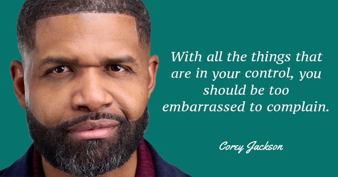 Corey Jackson on LinkedIn: Too much control to complain! 🎯 Corey Jackson on LinkedIn: Too much control to complain! 🎯