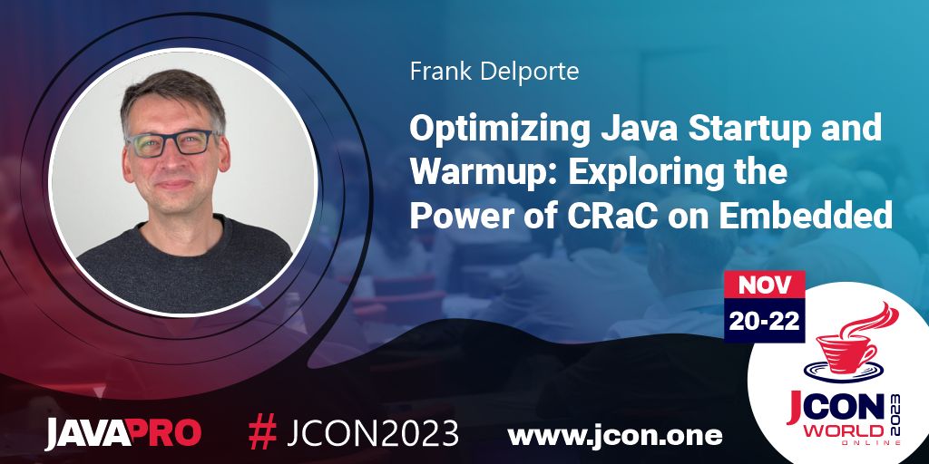 Frank Delporte on LinkedIn: #jcon #java #javaonraspberrypi #crac Frank Delporte on LinkedIn: #jcon #java #javaonraspberrypi #crac