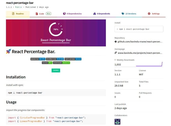 #github #react #developer #npm #package | Kavindu M Wanniarachchi #github #react #developer #npm #package | Kavindu M Wanniarachchi