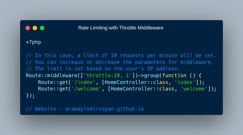 Aramayis Mirzoyan on LinkedIn: #laravel #php #backend #tip Aramayis Mirzoyan on LinkedIn: #laravel #php #backend #tip