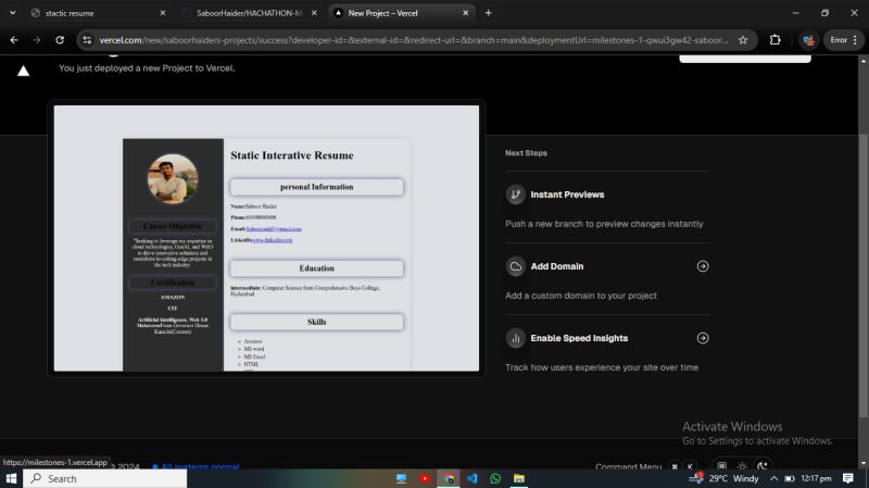 Abdul Saboor on LinkedIn: #resumebuilder #html #css #javascript #nextjs ... Abdul Saboor on LinkedIn: #resumebuilder #html #css #javascript #nextjs ...