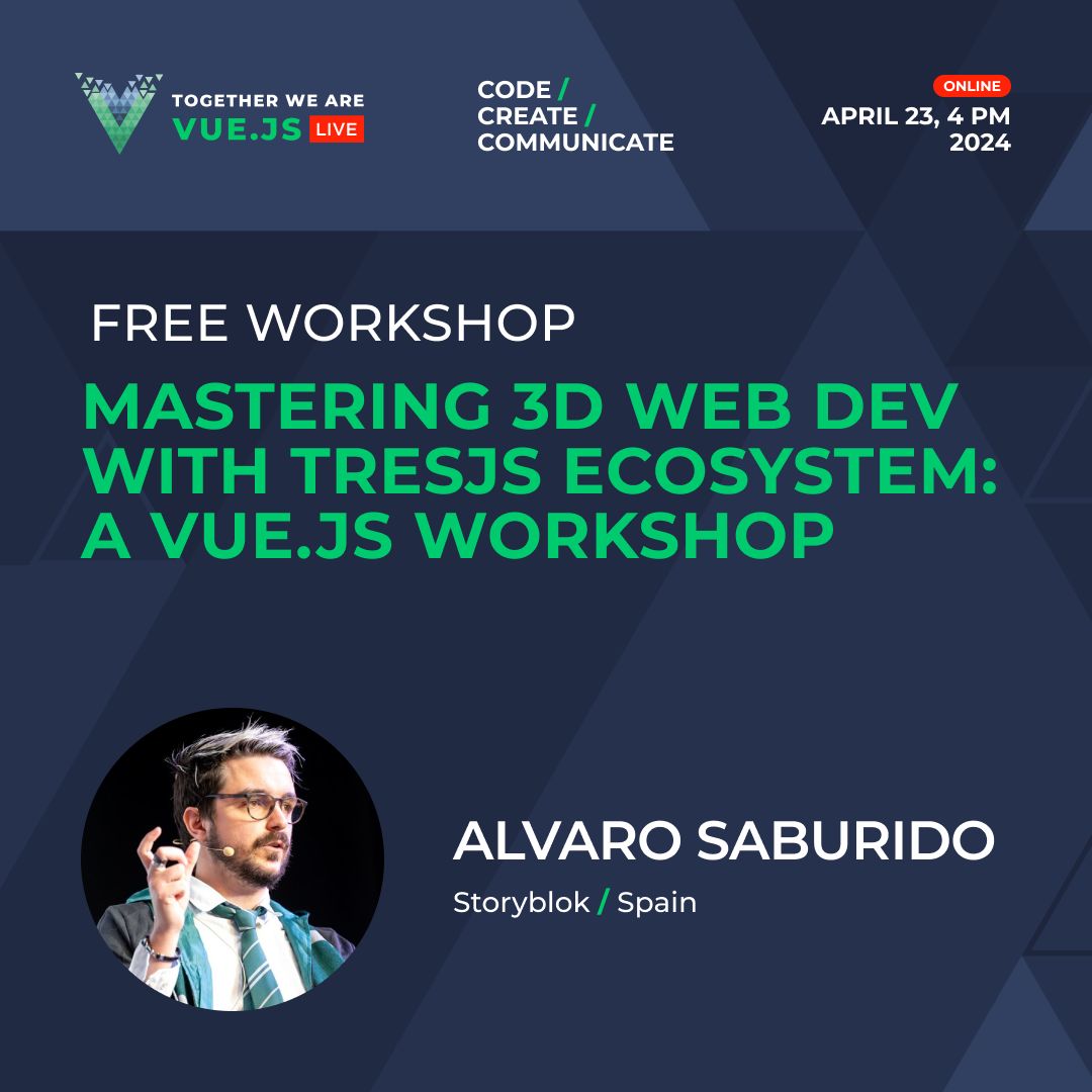 #vuejs #tresjs | Vue.js Live Conference #vuejs #tresjs | Vue.js Live Conference