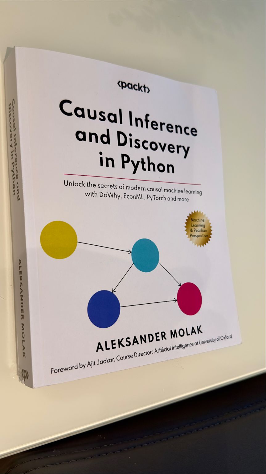 New book: Causal Inference and Discovery by Aleksander Molak | Tafadzwa ... New book: Causal Inference and Discovery by Aleksander Molak | Tafadzwa ...