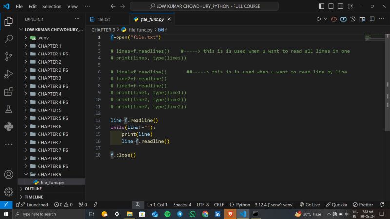 #python #filehandling #codingjourney #day12 #geeksforgeeks #codenewbie ... #python #filehandling #codingjourney #day12 #geeksforgeeks #codenewbie ...