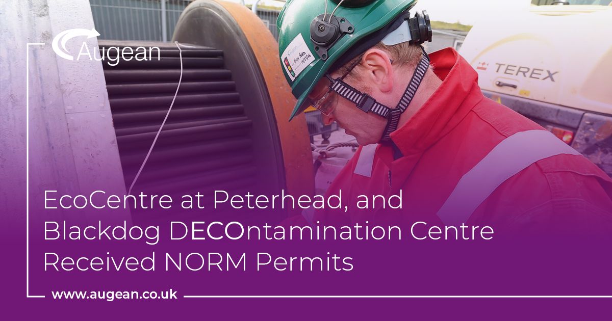 Augean on LinkedIn: #augean #decontamination #normpermits #peterhead # ... Augean on LinkedIn: #augean #decontamination #normpermits #peterhead # ...