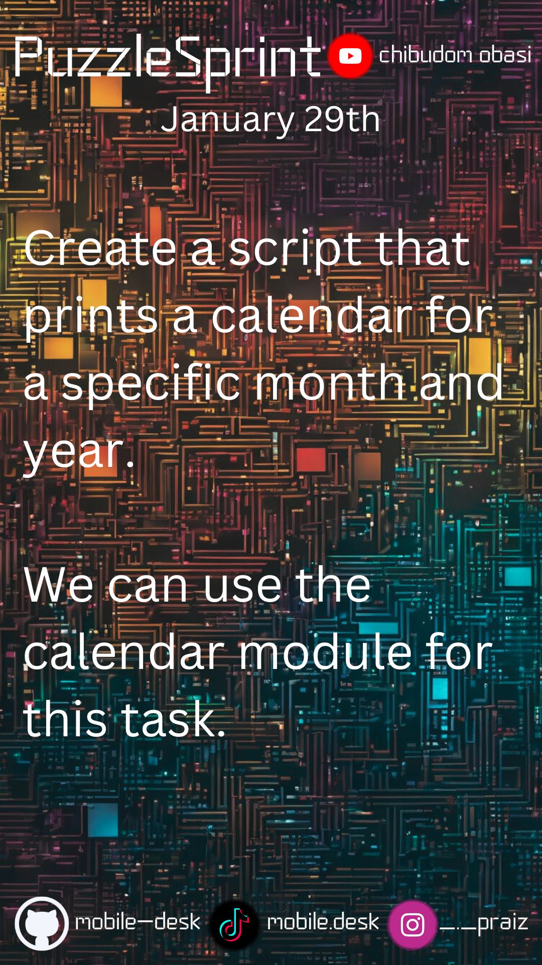 Join the PuzzleSprint Chronicles | Praise Obasi posted on the topic ... Join the PuzzleSprint Chronicles | Praise Obasi posted on the topic ...