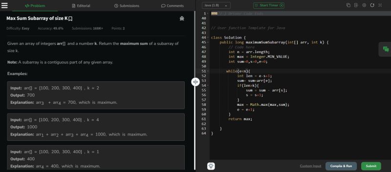 Muskan Ojha on LinkedIn: #dsa #leetcode #coding #java Muskan Ojha on LinkedIn: #dsa #leetcode #coding #java