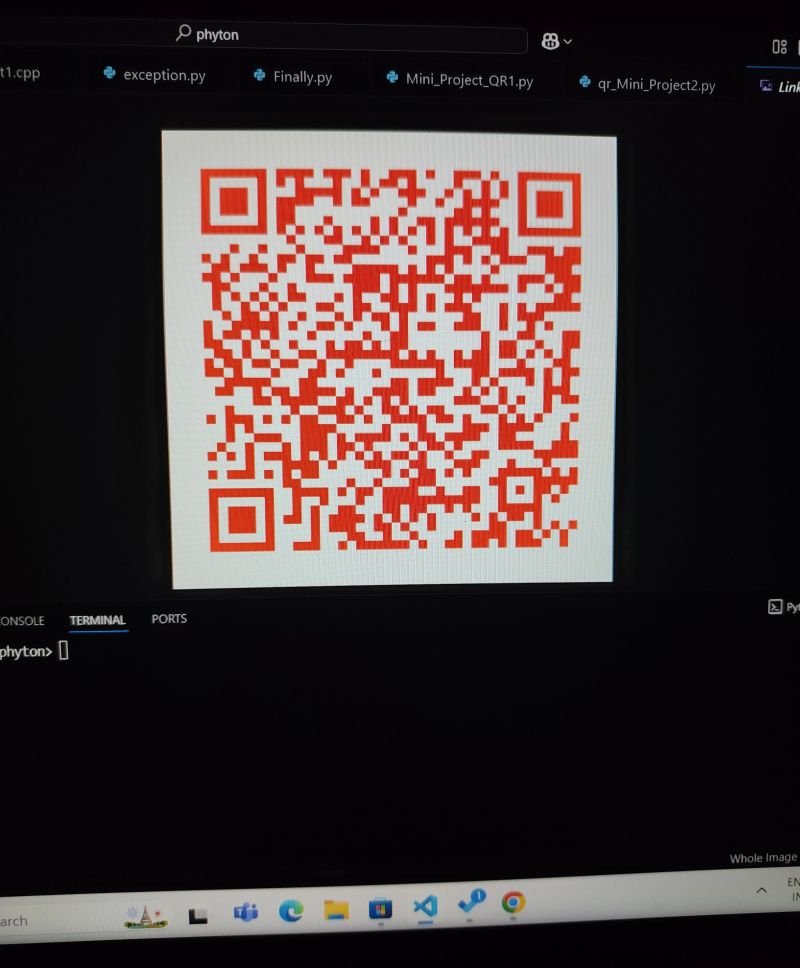 #pythonprogramming #qrcode #techjourney #codingskills #developermindset ... #pythonprogramming #qrcode #techjourney #codingskills #developermindset ...