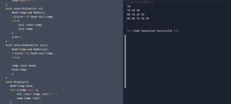 Tushar Srivastava on LinkedIn: #codingjourney #linkedlists #cplusplus # ... Tushar Srivastava on LinkedIn: #codingjourney #linkedlists #cplusplus # ...