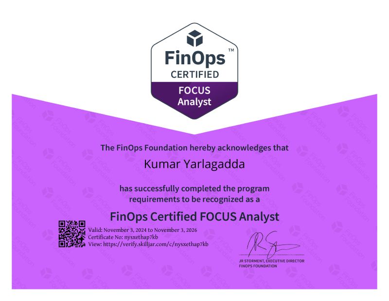 Kumar YB on LinkedIn: #finopsx #finopsx #finops #focus | 11 comments Kumar YB on LinkedIn: #finopsx #finopsx #finops #focus | 11 comments