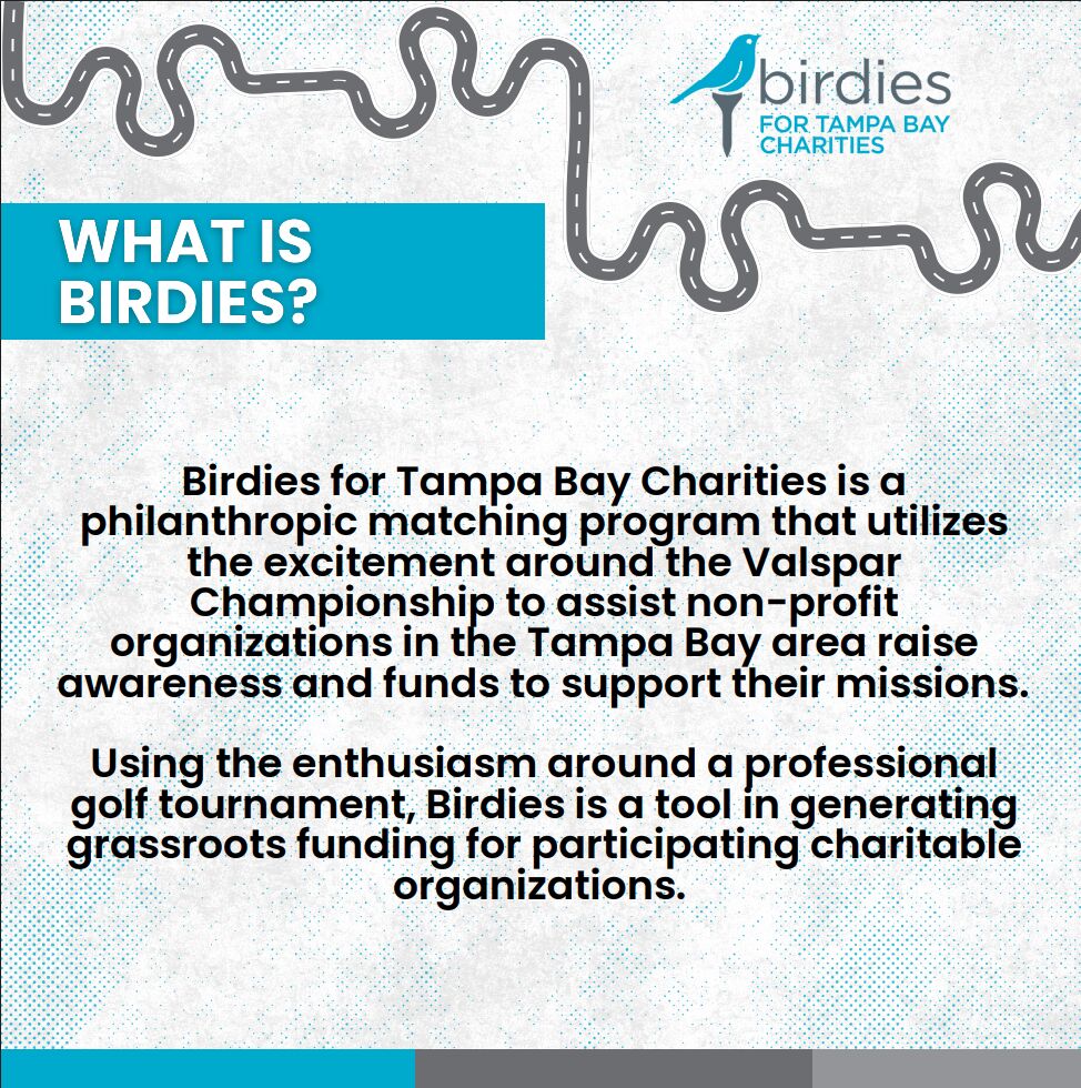 Birdies for Tampa Bay Charities — what is it, and how can YOU make a ... Birdies for Tampa Bay Charities — what is it, and how can YOU make a ...