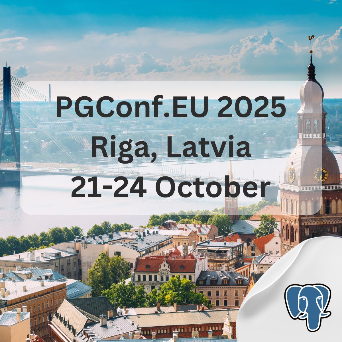 PostgreSQL Conference Europe on LinkedIn: #postgresql #postgres # ... PostgreSQL Conference Europe on LinkedIn: #postgresql #postgres # ...
