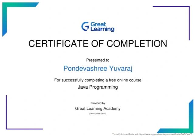 #java #programming #learningjourney | Pondevashree Y #java #programming #learningjourney | Pondevashree Y