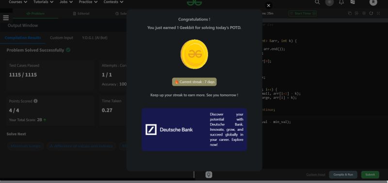 RNS Aneesh on LinkedIn: #geekstreak2024 #deutschebank #problemsolving # ... RNS Aneesh on LinkedIn: #geekstreak2024 #deutschebank #problemsolving # ...
