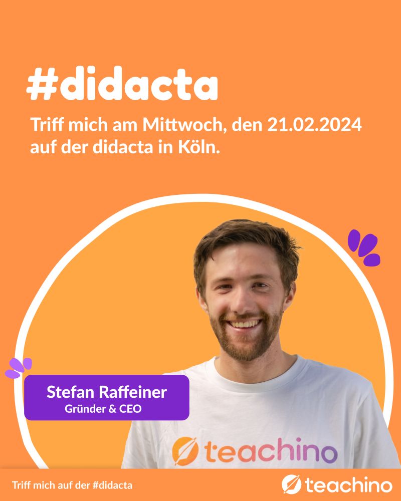 Stefan Raffeiner auf LinkedIn: #didacta2024 #bildung #köln #networking ... Stefan Raffeiner auf LinkedIn: #didacta2024 #bildung #köln #networking ...