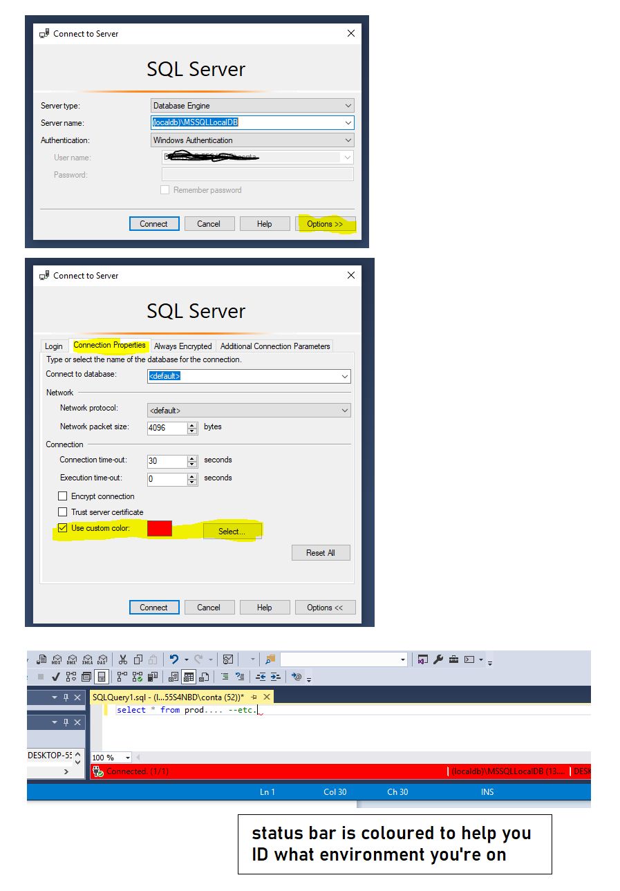 How to set status bar in SQL Server | Khwaja Talal Ahmed ☁️ posted on ... How to set status bar in SQL Server | Khwaja Talal Ahmed ☁️ posted on ...