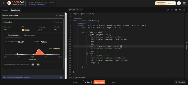 Amrit Pal Singh on LinkedIn: #ninjaslayground #codingninjas # ... Amrit Pal Singh on LinkedIn: #ninjaslayground #codingninjas # ...