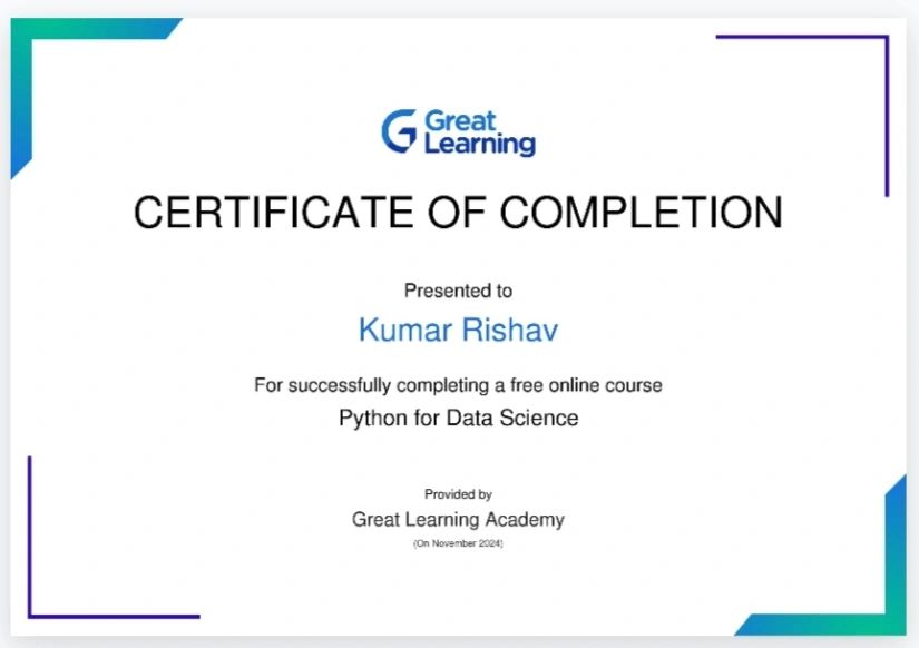 Kumar Rishav on LinkedIn: #datascience #python #greatlearning # ... Kumar Rishav on LinkedIn: #datascience #python #greatlearning # ...