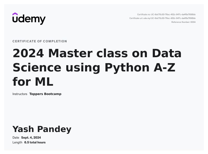 Yash Pandey on LinkedIn: #datascience #python #numpy #pandas # ... Yash Pandey on LinkedIn: #datascience #python #numpy #pandas # ...