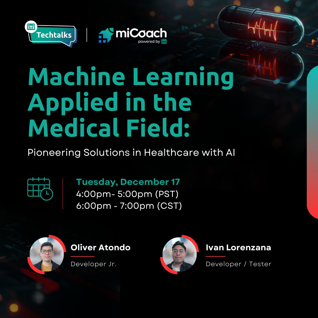 ITJ on LinkedIn: #machinelearning #aiinhealthcare #techtalk # ... ITJ on LinkedIn: #machinelearning #aiinhealthcare #techtalk # ...