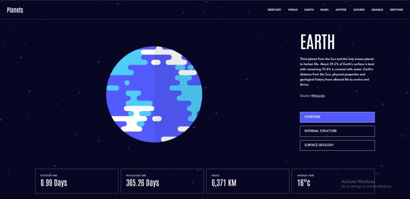 Saba Muladze on LinkedIn: #react #reactrouter #tailwind #planets #css Saba Muladze on LinkedIn: #react #reactrouter #tailwind #planets #css