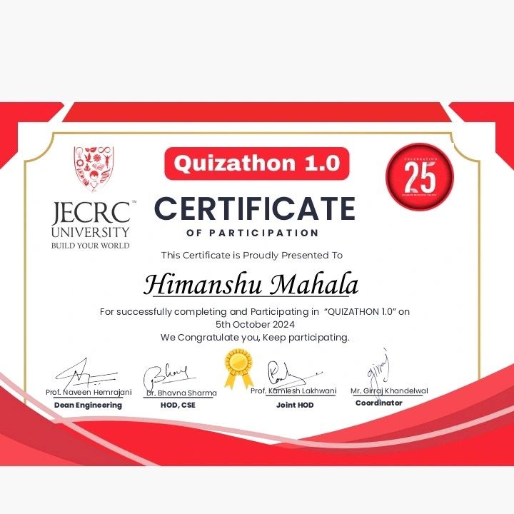 Himanshu Mahala on LinkedIn: #cprogramming #quizathon #learning #coding ... Himanshu Mahala on LinkedIn: #cprogramming #quizathon #learning #coding ...