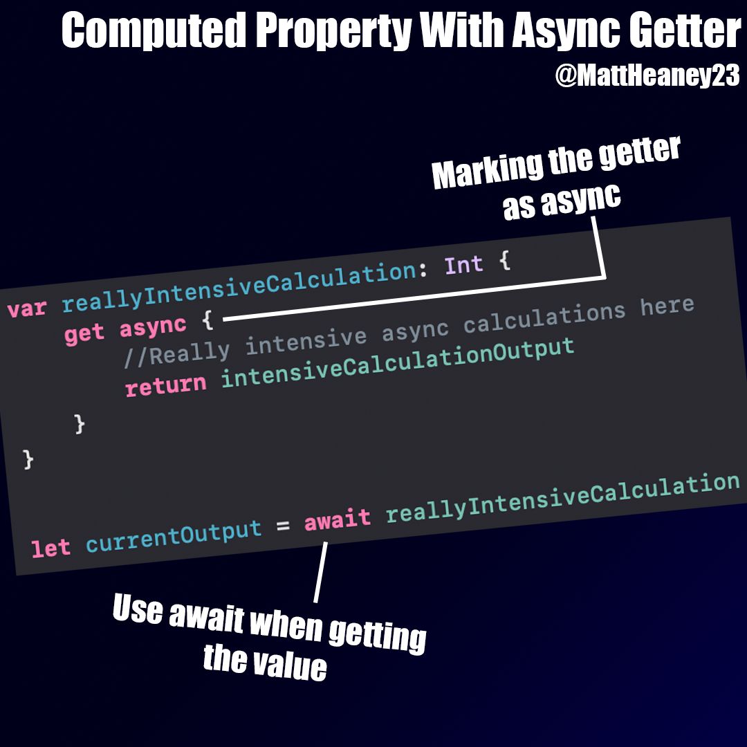 Matt Heaney on LinkedIn: #iosdev #swift #concurrency #asyncawait # ... Matt Heaney on LinkedIn: #iosdev #swift #concurrency #asyncawait # ...